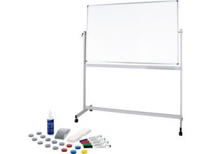 4002390105392 - Stativdrehtafel-Whiteboard 6459284SET 120x90cm kunststoffbeschichtet Aluminiumrahmen 4002390105392 Maul