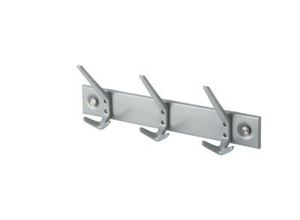 4250510800713 - Garderobenleiste 430 mm breit 3 Hut- 6 Mantelhaken