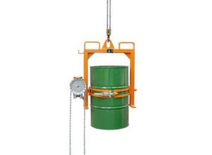 4052462015593 - Fasskipper BAUER FD-SK mit Kette Stahl B 1020 x T 650 x H 1010 mm orange