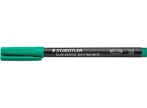 4007817332191 - STAEDTLER Lumocolor Universal M317 Rundspitze Permanentmarker Mittel Rundspitze 1 mm Grün Nachfüllbar 10 Stück