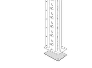 4052939340975 - Unterlegplatte für System R 3000 verzinkt