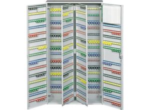 4011238050015 - Schlüsselschrank lichtgrau für 780 Schlüssel Türöffnungswinkel 90°