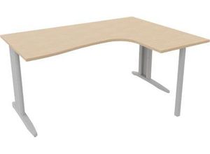 8029466046713 - Winkelschreibtisch ARLON-OFFICE B 1600 x T 1200 x H 730 mm Eiche-Dekor