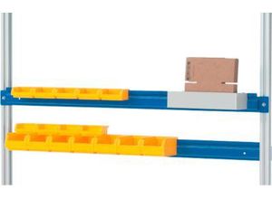 4040376864086 - Rau Halteschiene für höhenverstellbare Arbeitsplatzsysteme Serie E mit Einhängekante & Bohrbild B 1500 x T 25 x H 80 mm bis 30 kg