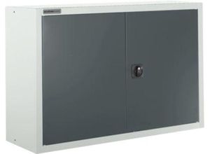 4051273770059 - Select Aufsatzschrank MS 8412i B 1200 x T 400 x H 800 mm 1 Boden Stahl lichtgrau RAL 7035 anthrazitgrau RAL 7016