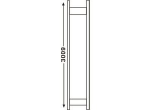 4052939287874 - Regalsystem R 3000 Rahmen H 2967 x T 300 mm