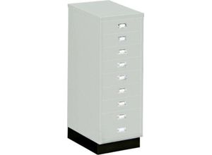 4250510889084 - SSI Schubladenschrank DIN A3 9 Schübe 940 mm hoch lichtgrau