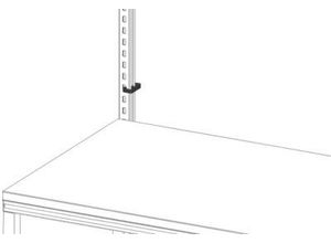4030177058395 - Hüdig+Rocholz Kabelklemmen System Flex zur Befestigung von Kabeln am HR-Profil
