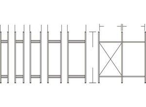 4052941921087 - Regalrahmen WR 3000 H 2967 x T 600 mm Stahl verzinkt
