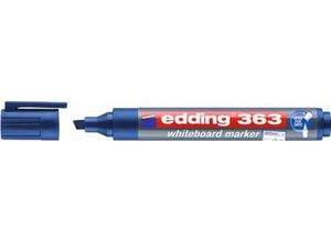 4004764063338 - edding Whiteboard Marker 363 Keilspitze 10 Stück blau