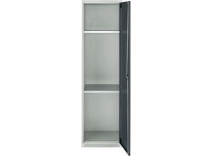 4051273792631 - Genius Reinigungsmittelschrank FS modular individuell erweiterbar 2 Fachböden bis 250 kg B 545 x T 520 x H 1950 mm Stahl lichtgrau anthrazitgrau