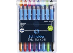 4004675054784 - Kuli Slider XB farbig sortiert Kugelschreiber 07mm 8er-Etui  4004675054784 8 Stück