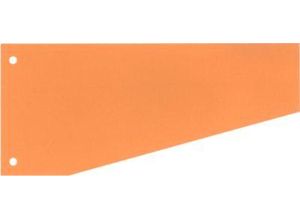 4018924550576 - Select Trapeztrennstreifen Karton 100 Stück orange