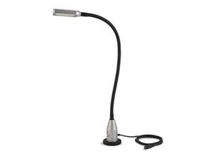 4260131238062 - LED-Arbeitsleuchte Bauer & Böcker Glanzlicht 3 W 300 lm 5500 K neigbar dimmbar Magnetfuß IP65 L 640 mm Aluminium grau-schwarz