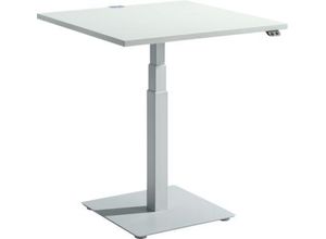 4251898808728 - Select Beistelltisch FLEXXAS elektrisch höhenverstellbar ergonomisch B 800 mm lichtgrau