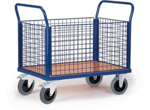4250448500617 - Rollcart Gitter-Vierwandwagen 850x470mm mit 500kg Tragkraft