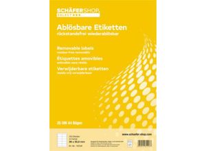 4250510812167 - Select Universal-Etiketten wiederablösbar 960 x 508 mm 250 Stück