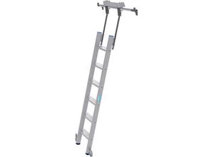 4009199819314 - Krause 819314 Aluminium Regalleiter fahrbar Arbeitshöhe (max) 290 m Silber DIN EN 131 85 kg
