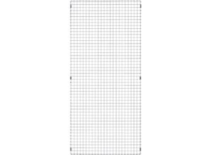4052941831393 - Gitterelement aus Stahl B 950 x H 2086 mm hellsilber