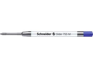 4004675056771 - Großraummine M SCHNEIDER Slider 755 Strichstärke M blau 10 Stück