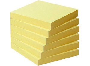 4054596723139 - Haftnotiz Recycling Notes 76 x 76 mm (B x H) gelb 100 Bl Block 6 Block Pack 6 Stück