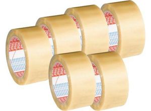 4042448438447 - tesa Verpackungsklebeband tesapack® 4195 PP-Folie L 66 m x B 50 mm transparent 6 Rollen