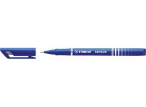 4006381301183 - Fineliner sensor F 03 mm Schaft blau Schreibf blau 400