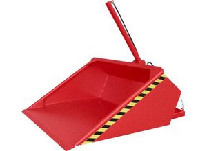 4052462050693 - hydraulische Staplerschaufel DGS 700 Gabelstaplerhydraulik L 1610 x B 1210 x H 1370 mm 07 m³ bis 1000 kg Stahl lackiert feuerrot