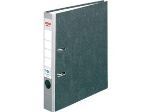 4008110313351 - Ordner herlitz maXfile nature DIN A4 Rückenschild geklebt Hartpappe Rückenbreite 50 mm grau 1 Stück