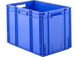 4052941132469 - Euro Box Serie MF 6420 aus PP Inhalt 829 L Durchfassgriff blau