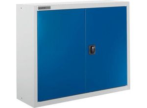 4051273514646 - Select Aufsatzschrank MS 8408i B 800 x T 400 x H 800 mm 1 Boden Stahl weißaluminium RAL 9006 enzianblau RAL 5010