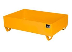 4052462020894 - Stahl-Auffangwanne ohne Gitterrost 1200 x 800 mm orange RAL 2000