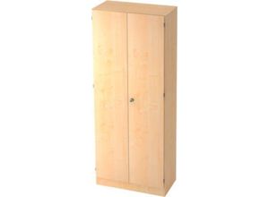 4032062023686 - HAMMERBACHER Aktenschrank Schrank Prokura V6100 3 3 SG ahorn 4 Fachböden 800 x 420 x 2004 cm