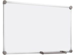 4250510846254 - Whiteboard 2000 MAULpro weiß kunststoffbeschichtet Rahmen platingrau 600 x 450 mm