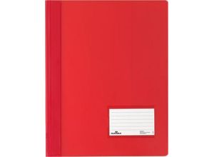 4005546269047 - DURABLE Premium-Sichthefter für DIN A4 Hart-PVC 25 Stück rot