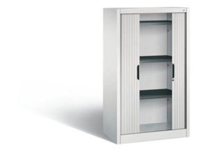 4050646410905 - CP Omnispace Rollladenschrank lichtgrau 3 Fachböden 800 x 420 x 1345 cm