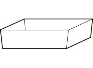 4250101188602 - Bodenauffangwanne Stawa-R für asecos Sicherheitsschränke der Q30 Q90 S90 und K90 Serie Stahlblech lichtgrau B 442 x T 507 x H 127 mm 22 l