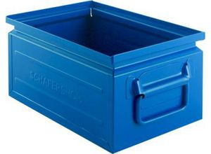 8697837516167 - Select Stapelbox 85 l 60 kg L 335 x B 209 x H 151 mm Stahl RAL 5015 (himmelblau)