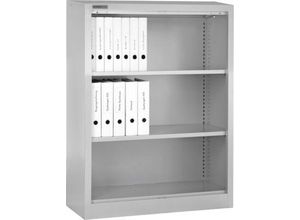 4051273789716 - Select Regalschrank MS 3 OH B 800 x T 400 x H 1215 mm Stahlblech Verkehrsweiß