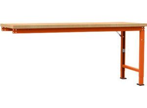 4045916163575 - WP70342001 Anbauwerkbank PROFI Spezial mit Multiplexplatte BxTxH = 2000 x 700 x 740-1040 mm