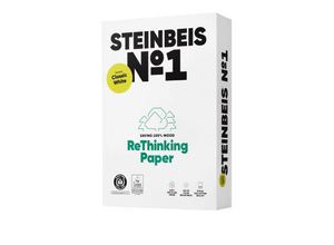 4260074845013 - Recyclingpapier Steinbeis №1 DIN A4 80 g m² presseweiß 1 Karton = 5 x 500 Blatt