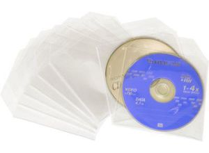 4260057124753 - CD DVD-Folientaschen transparent für den Versand geeignet