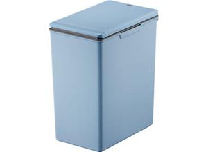 8713631195725 - EKO Abfalleimer Morandi Touch platzsparend Touch Bar-Mechanismus Kunststoff B 206 x T 325 x H 400 mm 20 Liter blau