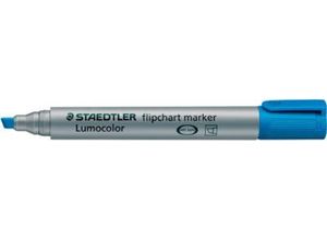 4007817356173 - Flipchartmarker Lumocolor 356 356 B-3 Stift blau 2-5mm Keilspitze 4007817356173 Staedtler (Lumocolor)
