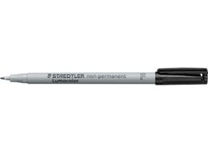 4007817332122 - Folienstift F schwarz 06 mm non-permanent 4007817332122 Staedtler (Lumocolor) 10 Stück