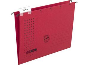 4002030007680 - ELBA chic® ULTIMATE Hängemappen für Formate bis DIN A4 seitlich offen rot