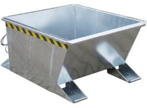 4052462060524 - Bauer - Kippbehälter Stahl LxBxH 1230x875x530 mm Volumen 03 cbm Traglast 750 kg verzinkt