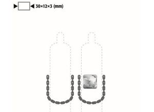 4250101139802 - Kettensicherung für asecos Druckgasflaschenschränke Stahl