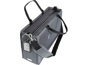 4004360776892 - Laptoptasche Desk Sharing Bag Premium L für Laptops bis 173″ 2 große und 5 kleine Fächer Tragegriffe Schultergurt RPET dunkelgrau