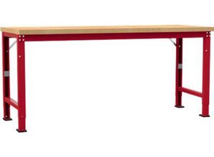 4045916163148 - TP60343003 Grundwerkbank PROFI Spezial mit Multiplexplatte BxTxH = 2000 x 700 x 740-1040 mm
